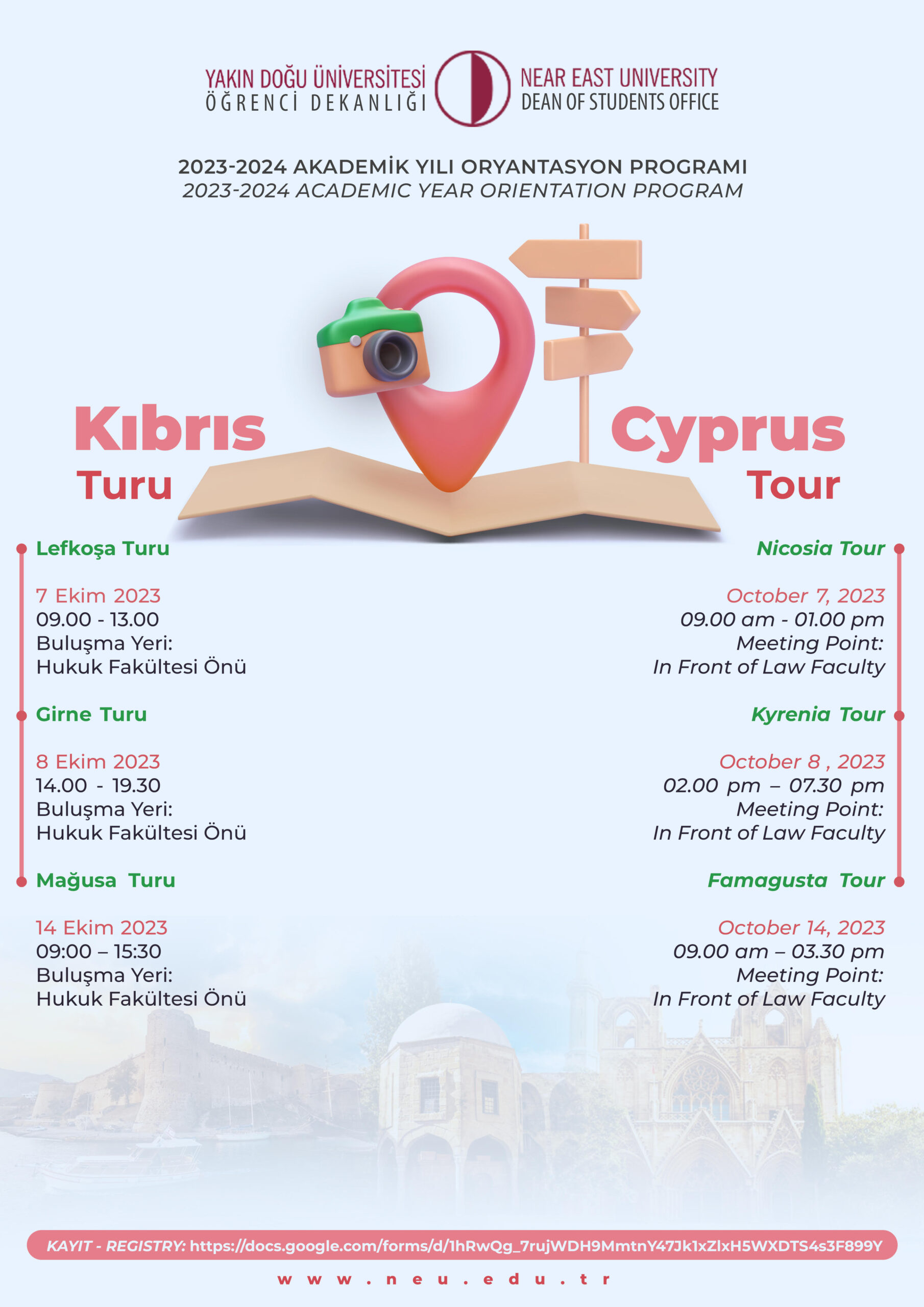 Cyprus Tour – NEU, Faculty of Tourism
