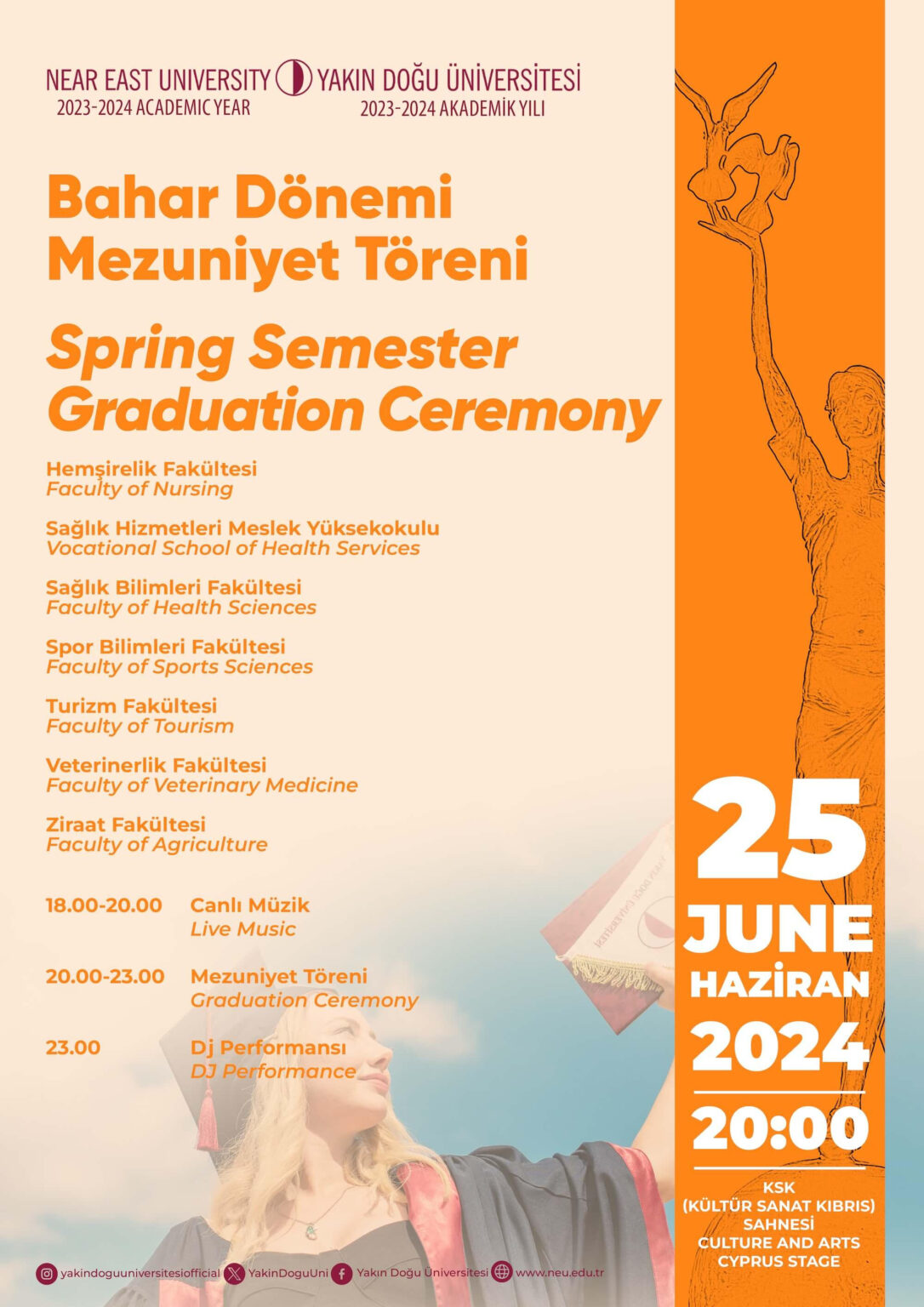 2023-2024 Spring Semester Graduation Ceremony – NEU, Faculty of Tourism